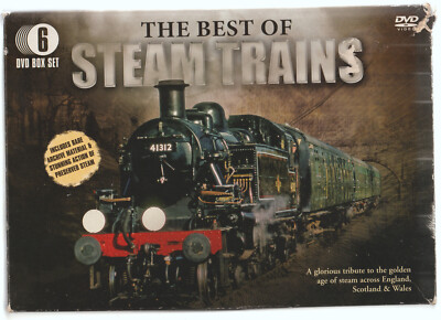 The Best Of Steam Trains (DVD) 6 DVD Box Set ~ Railway DVD | eBay UK
