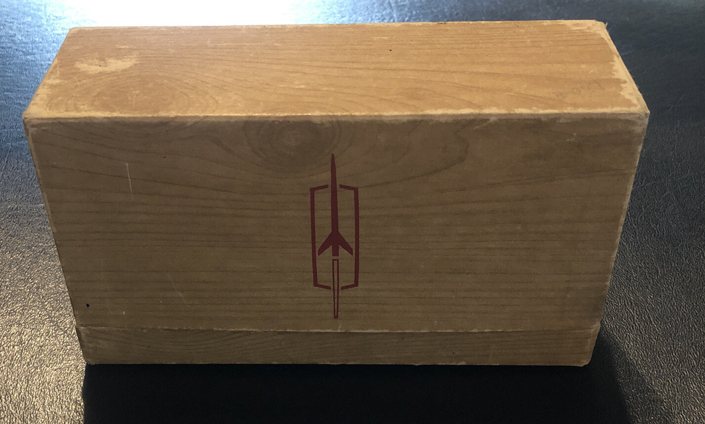 OLDSMOBILE Wood Grain Box Vintage 1960 to 1981 Logo 6"x4"x2" Rare ...