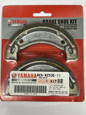YAMAHA FS1E SS FRONT OR REAR BRAKE SHOES 1 SET GENIUINE 72 - | eBay UK