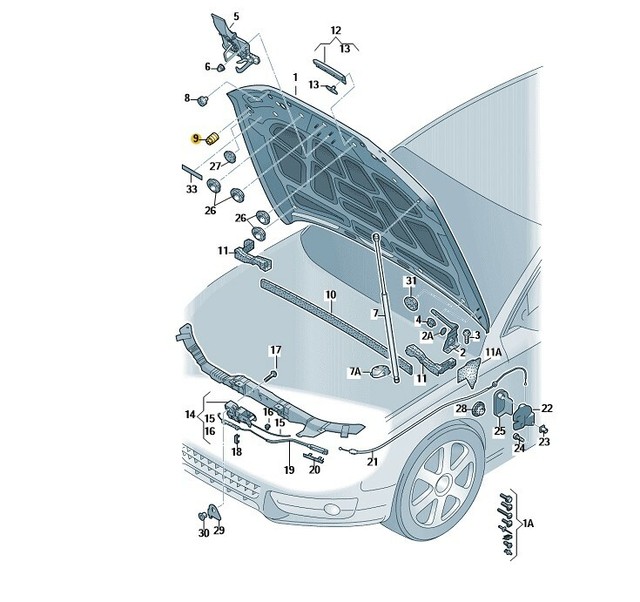 volkswagen 8d0823481 online kaufen | eBay