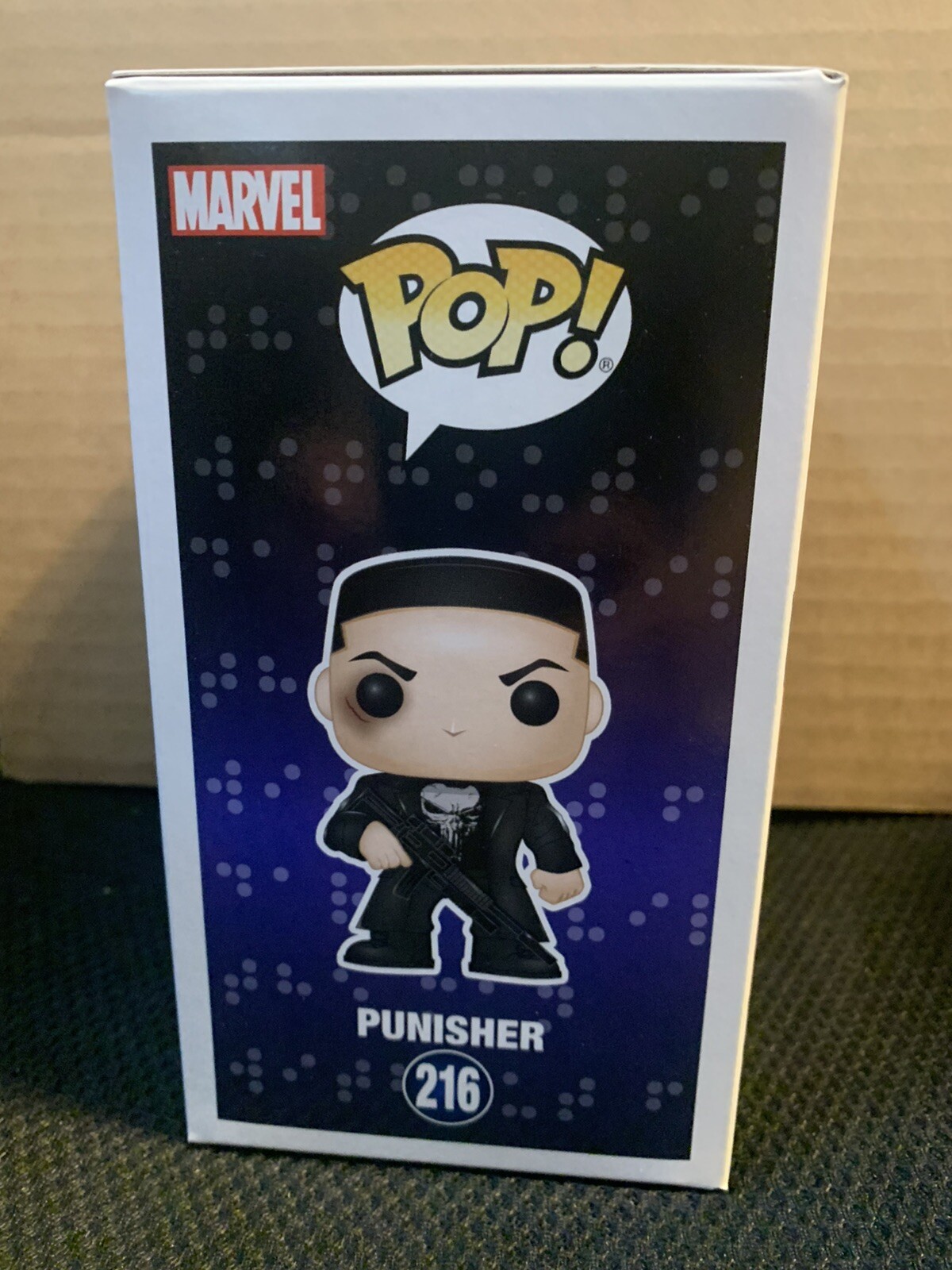 Jon Bernthal Signed Punisher #216 Funko Pop! Marvel Daredevil With JSA ...