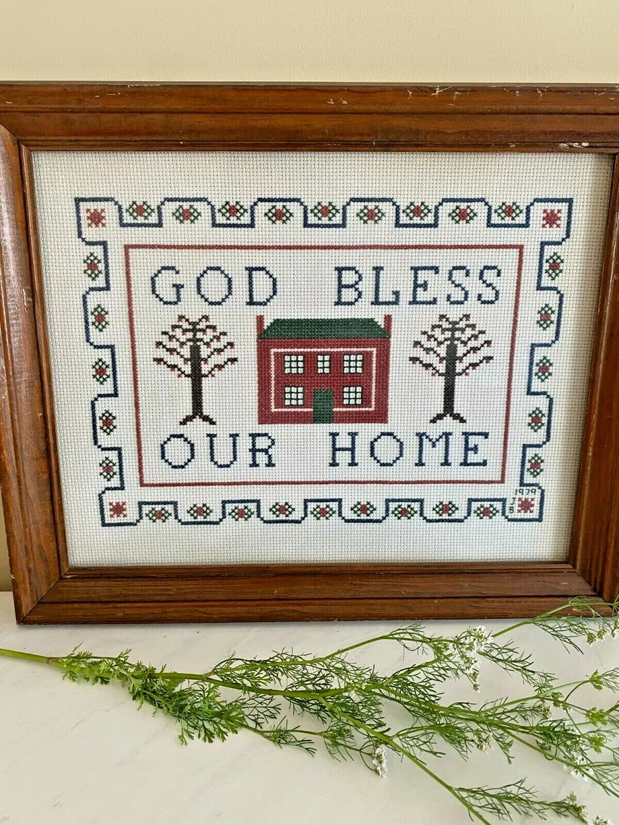 Bless This Home Cross Stitch