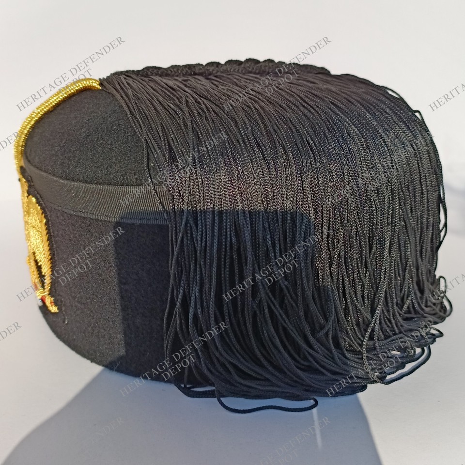 WW2 Italian Fascist High Leaders FEZ HAT Mussolini Summer Cap ...