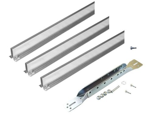 3-PACK Premium Garage Door Strut 8' Wide Door +1 Adjustable Operator ...