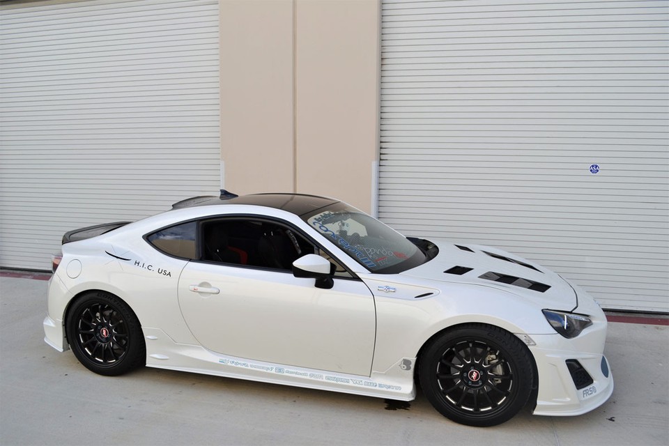 HIC USA 2013 to 2019 FRS BRZ GT86 rear roof window visor spoiler brand ...