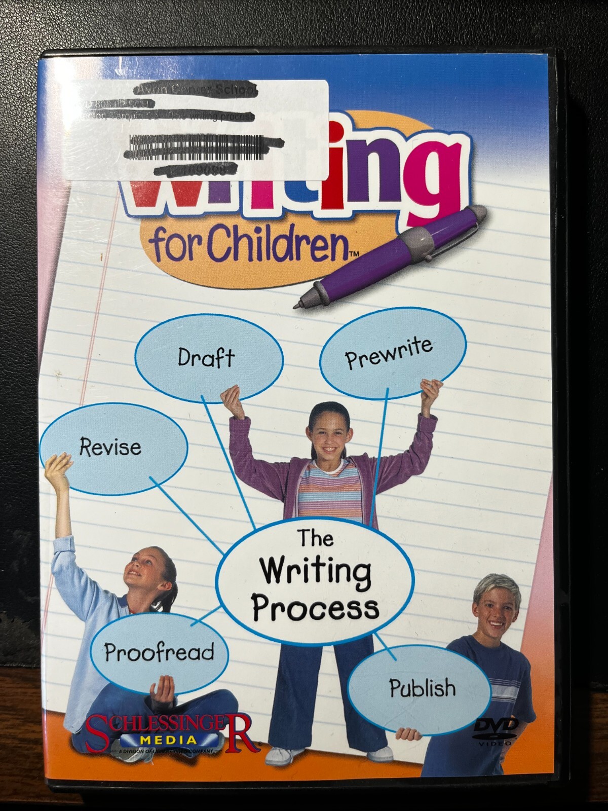 The Writing Process For Children - Draft, Prewrite, Revise - DVD - VERY ...