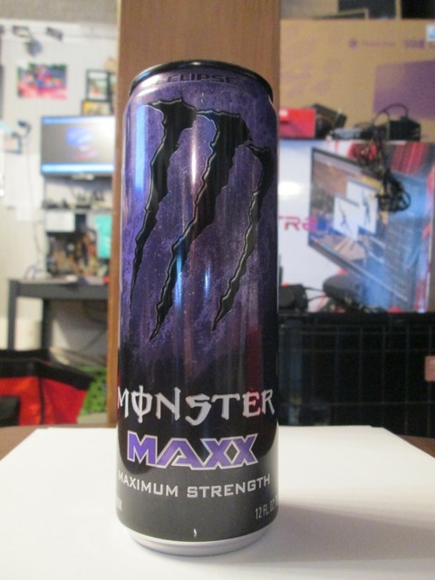 Monster Energy Drink Maxx Eclipse MAXIMUM Strength Full 12oz Can. for ...