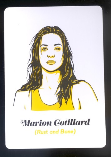 Marion Cotillard Hollywood Celebrity Movie Flim Trading Game Card | eBay