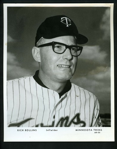Rich Rollins Minnesota Twins team issued 1968 Type 1 Press Photo | eBay