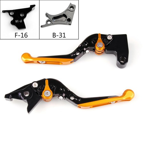 Adjustable Folding Extendable Brake Clutch Levers Fit Kawasaki ZX Z1000 ...