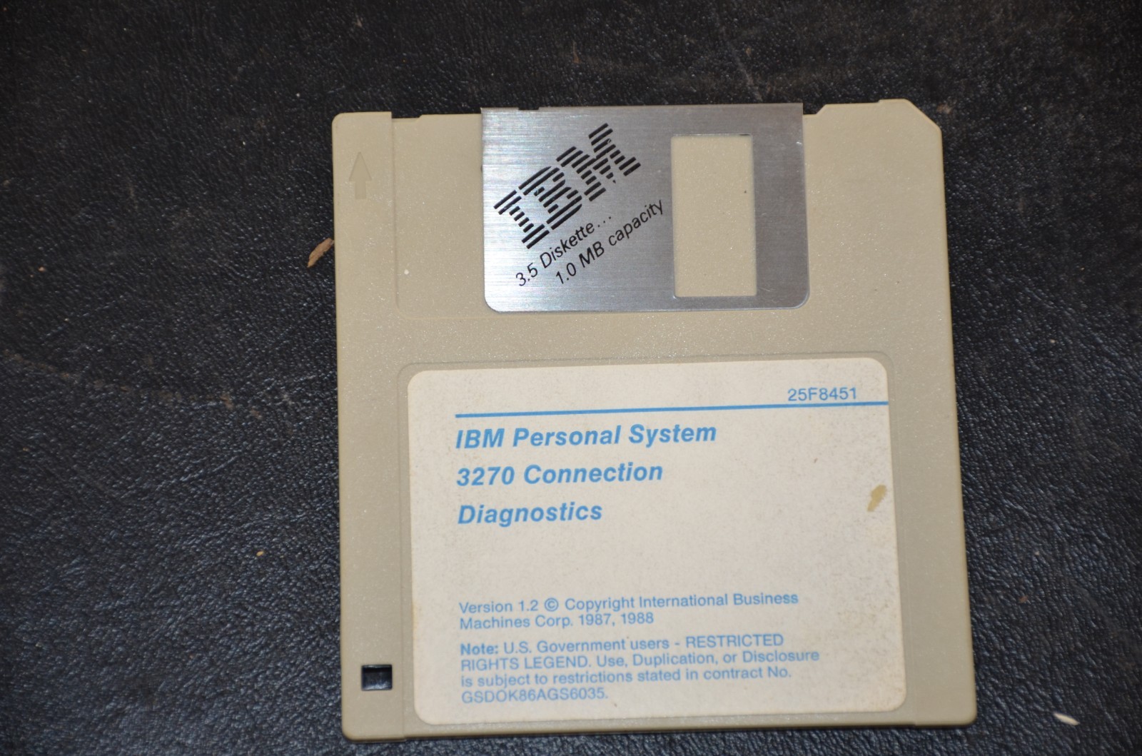 IBM Personal System 3270 Connection Diagnostic Diskette 3.5 Media | eBay