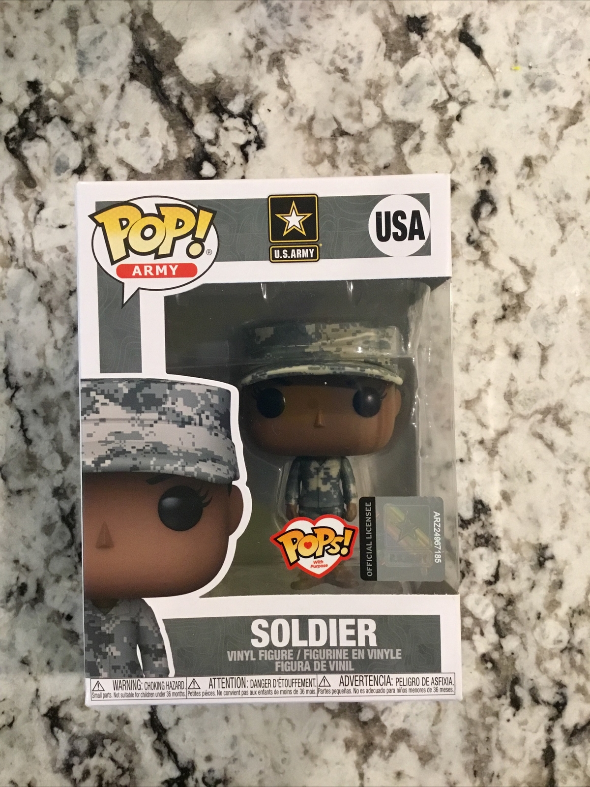 Funko POP Military: Army Female 1 - Combat Uniform Figure | eBay