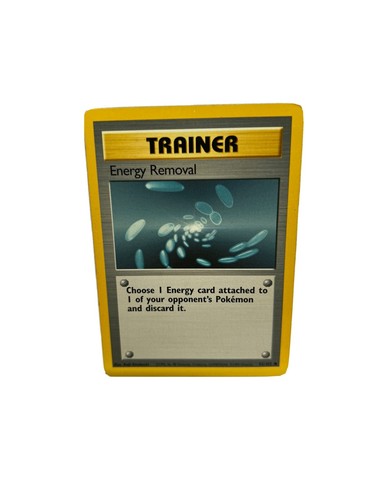 Pokémon TCG Energy Removal Base Set 92/102 Regular Unlimited Common for ...