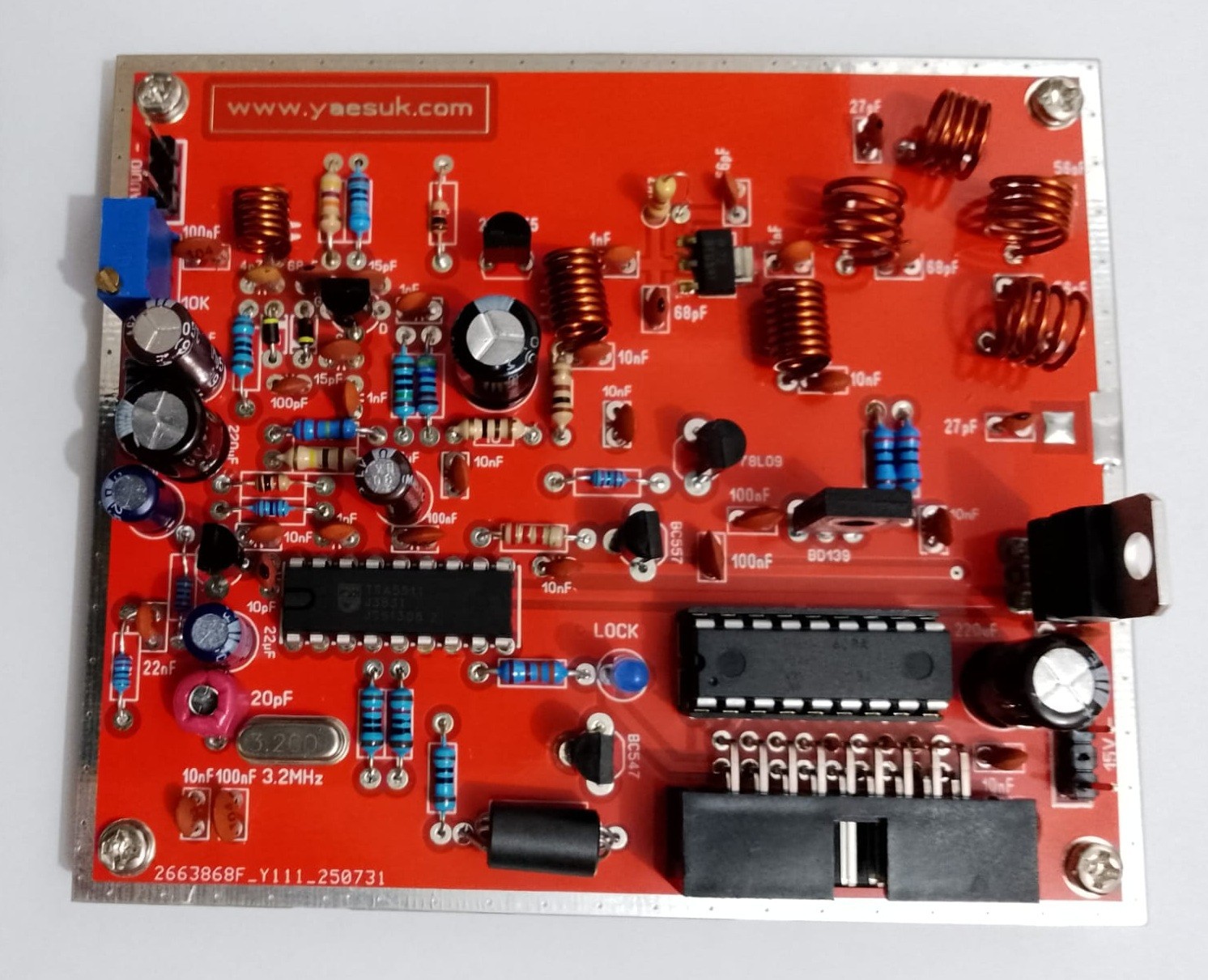 DIY Kit FM Broadcast PLL Exciter 1W 88-108 MHz. New Version | eBay