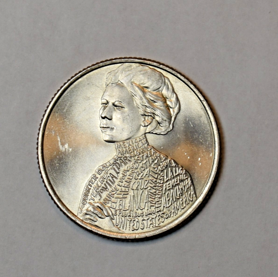 2023 P Quarter Error Jovita Idar Women’s Quarter C-G, Doubling Multi ...