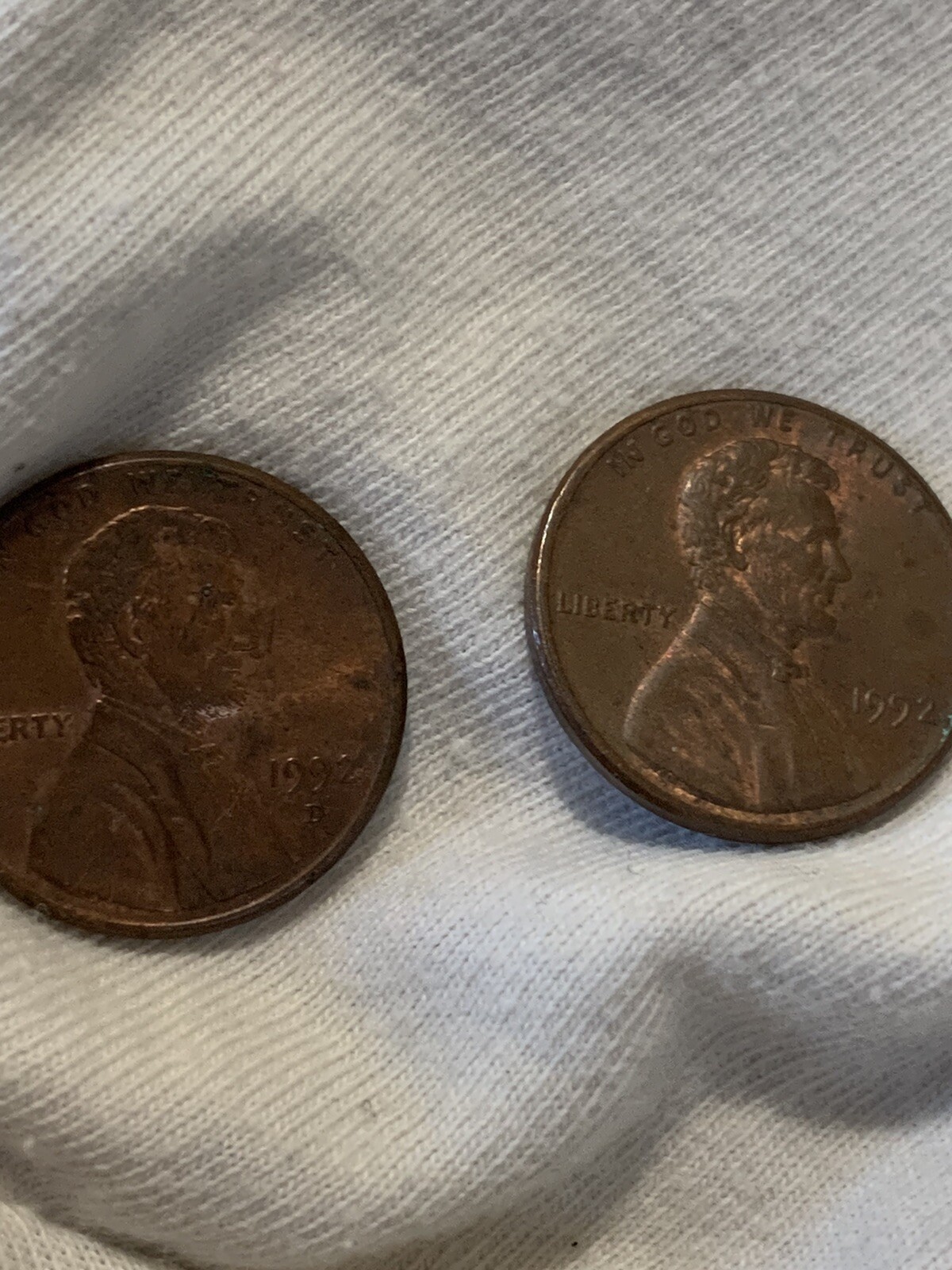 1992 close AM penny. 1992 D close AM penny | eBay