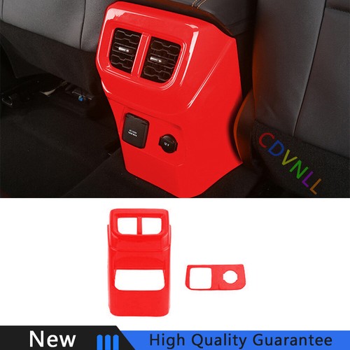 Car Rear Air Outlet Vent Cover Decor 2Pcs For Ford Ranger 2023-2024 ...