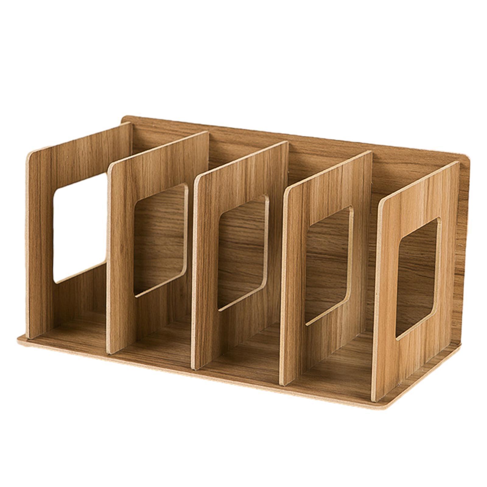 Desktop Bookcase Bookshelf Book Shelf Stand Decoration Recipe Desk ...