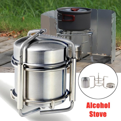 Portable Outdoor Picnic Liquid Burner Alcohol Stove Camping Hiking ...