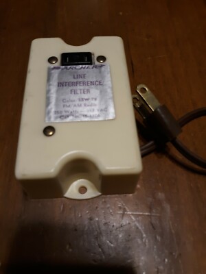 Vintage ARCHER AC Line Interference Filter 117V 250 Watts | eBay