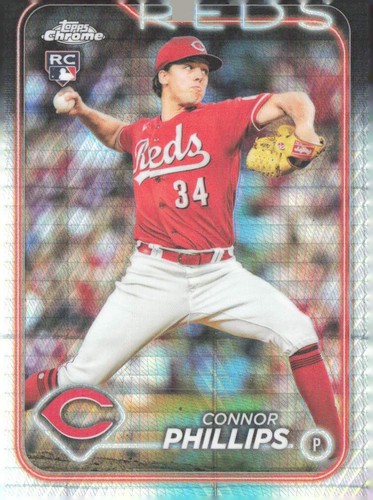 2024 Topps Chrome Connor Phillips #20 Prism Refractor | eBay