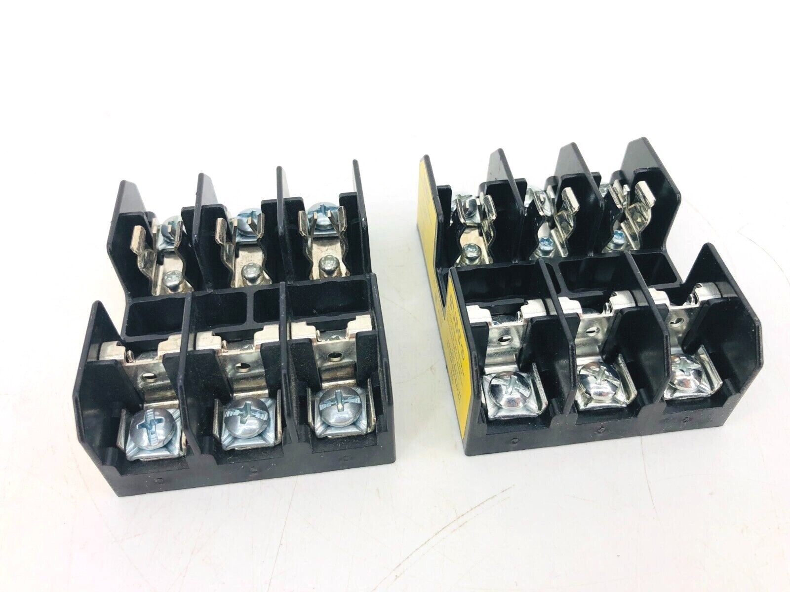 Lot of 2 New Cooper Bussmann BC6033P Fuse Blocks 30A 600V 51712404563 ...