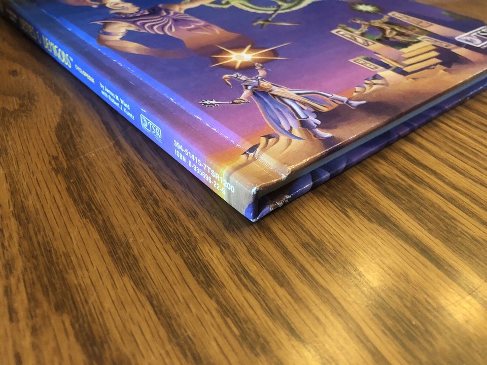 DEITIES & DEMIGODS 4th print (128 pages) 1st Edition Dungeons & Dragons ...