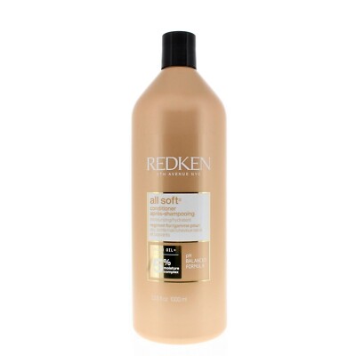 Redken All Soft Conditioner 5% Moisture Complex 1000ml/33.8oz | eBay