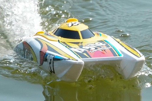 RC Racing Boat Bancroft Smart Cat 360mm 14.1” Offshore Catamaran RTR ...