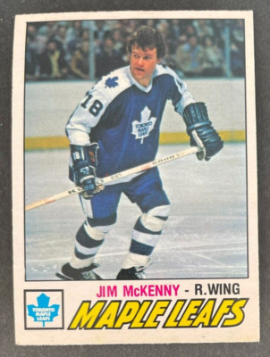 Jim McKENNY 1977-78 O-Pee-Chee Hockey #374 Toronto Maple Leafs | eBay