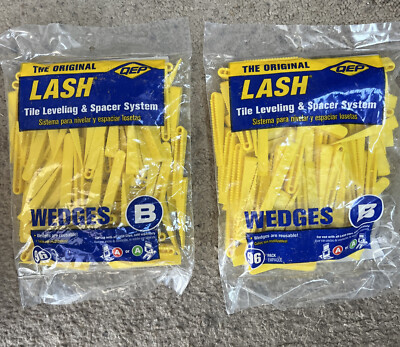 LASH Tile Leveling System Wedges Part B (2BAG OF 96 PK) | eBay