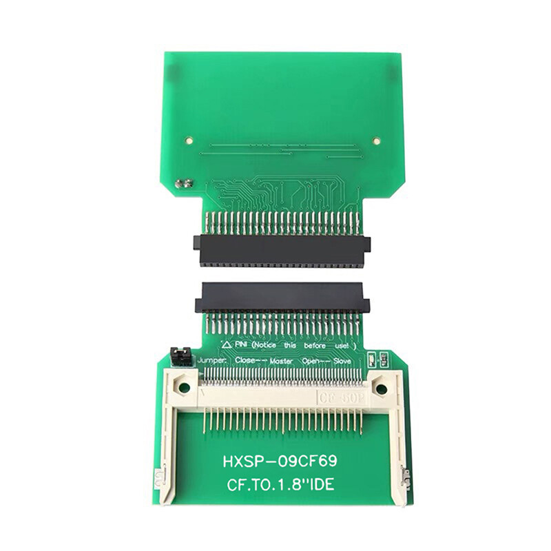 CF Card To 1.8 "IDE 50 Pin Converter Adapter CF Card Hard Drive Riser ...