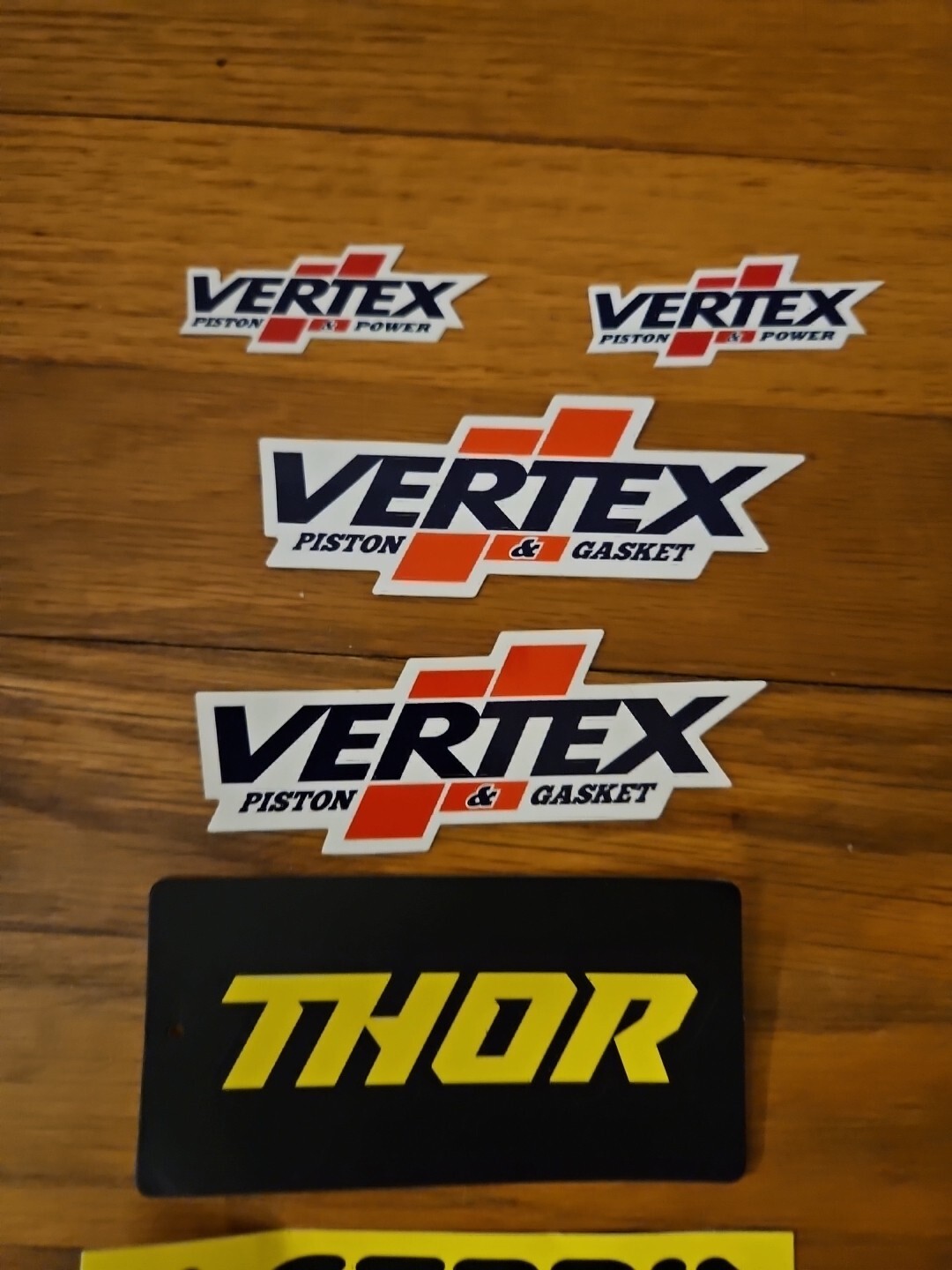 Vertex stickers Acerbis Thor Hot Rods Pivot Works stickers racer ...