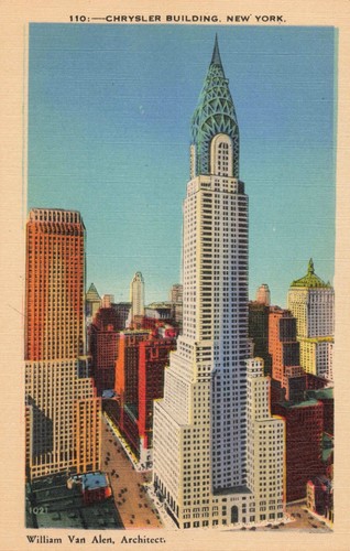 Postcard Chrysler Building New York City NY | eBay