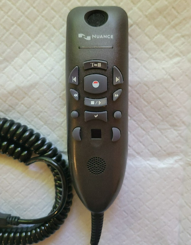 Nuance PowerMic III Pre-owned Untested Dictation Microphone Power Mic ...