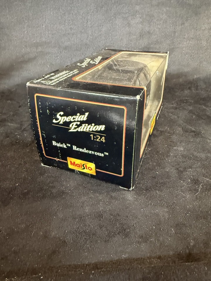 1/24 Diecast Model Buick Rendezvous Black By Maisto. In Original Box ...