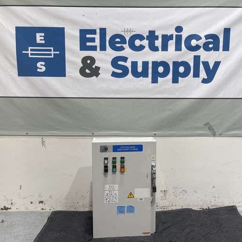 Ge CR243B10455 125 Amp 480V System Main Disconnect Panel 125A 3PH | eBay