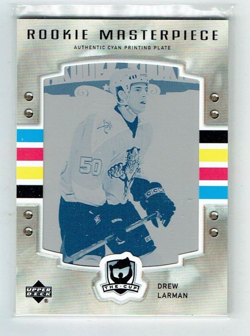 06-07 UD Upper Deck The Cup Drew Larman 1/1 Printing Plate Rookie | eBay