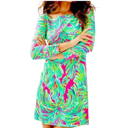 Lilly Pulitzer UPF 50+ Sophie Dress - Raz Berry Shady Lady, Women's ...