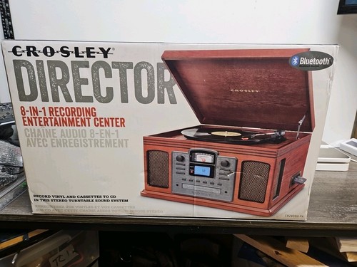 Crosley CR2405H-PA Director CD Recorder Record Vinlys Records Record ...