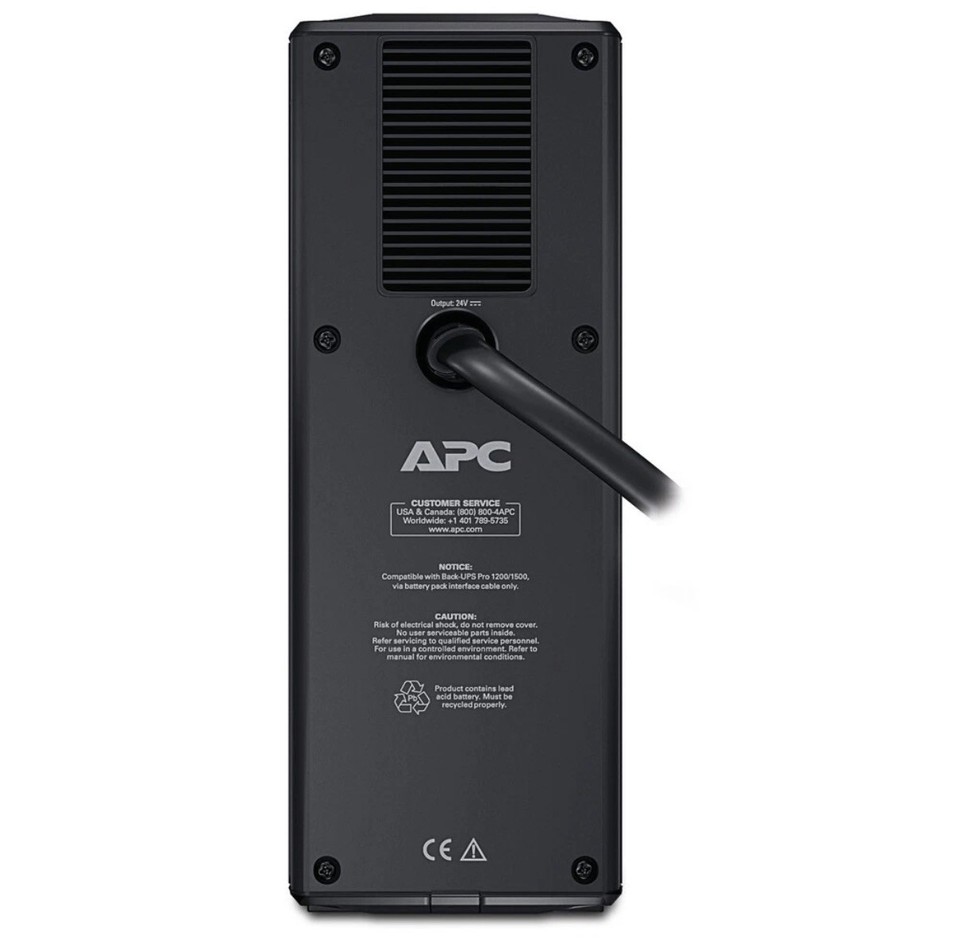 APC Back-UPS Pro External Battery Pack (for 1500VA Back-UPS Pro models ...