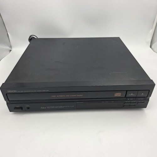 Denon DCM-340 Compact Disc Player 5-CD Changer - Tested & Working Great ...