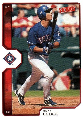 Ricky Ledee OF Rangers Upper Deck Victory Baseball Card #130 2002 | eBay