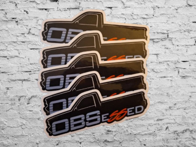 OBS Trucks Decal Stickers Calcomanías ondgas racing 7in | eBay