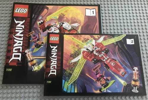 LEGO 71707 Ninjago Instruction Booklet 1 And 2 Manual | eBay