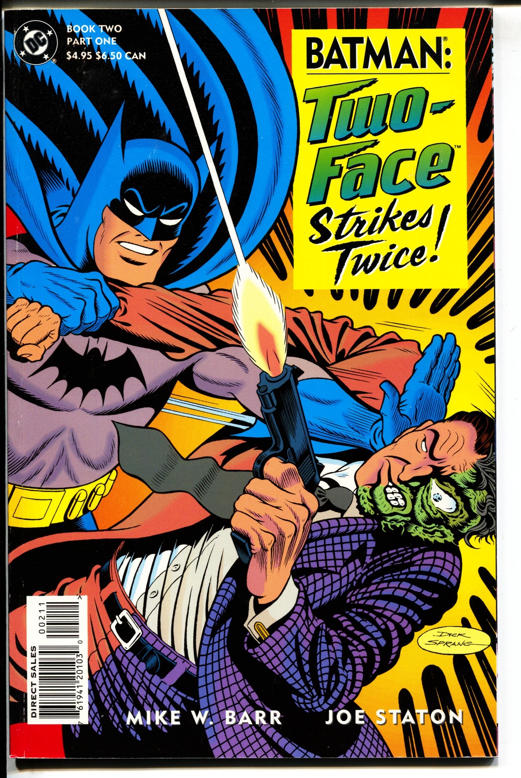 Batman: Two-Face Strikes Twice # - DC -VF - Comic Book | eBay