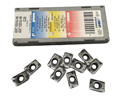 Iscar Carbide Insert ADKT 150516L-HM Grade IC328 Milling Inserts 10 ...