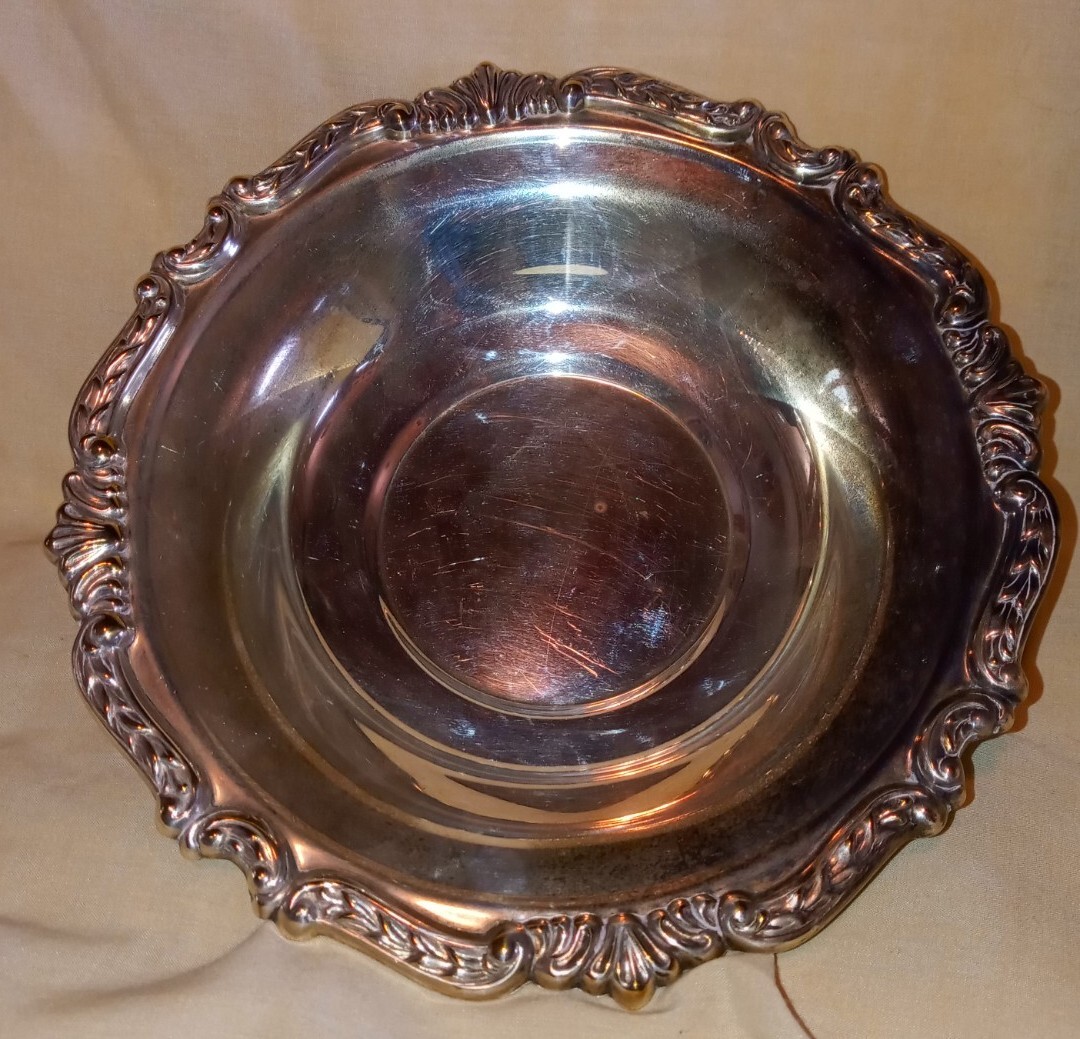 Vintage Sheridan Silver Plated Bowl | eBay