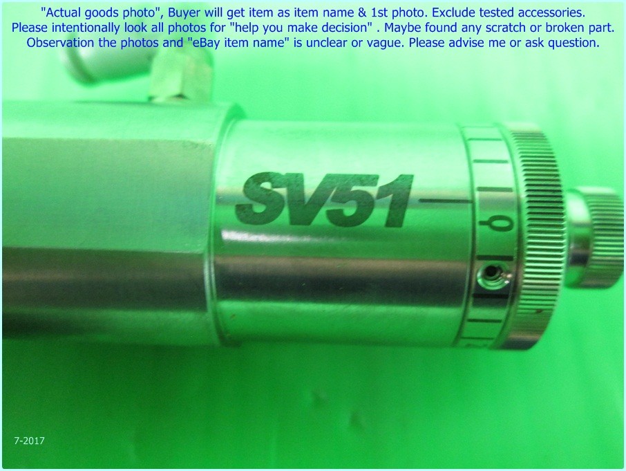 SAN-EI TECH SET SV51, Dispensing Precision Needle valve as photo, sn ...
