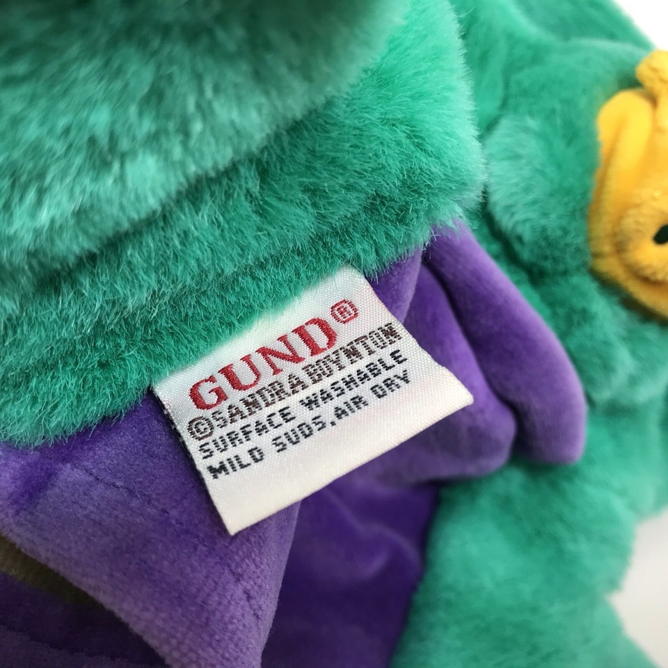 GUND SANDRA BOYNTON FROG PRINCE PLUSH HAND PUPPET | eBay